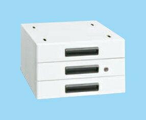 ●外寸：W400×D500×H246●カラー：ホワイト●質量：13kg●品番末尾の□にて作業台奥行寸法をご指示下さい。●仕切板の取付はできません。●引出し内寸：W343×D393×H51mm●セット内容（付属品）：キャビネット取付金具2本付