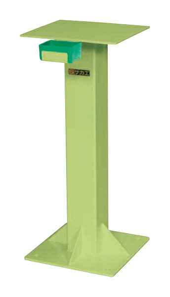 ●外寸：W300×D260×H700mm　●均等耐荷重：30kg　●質量：16kg　●カラー：グリーン●冷却水箱：P-C 1個　●アンカーボルト：4本付（打込芯オネジタイプM10×60?)