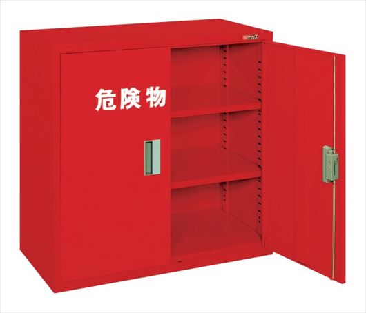 ●外寸：W900×D450×H880mm●内寸：W850×D420×H800mm●カラー：レッド●質量：32kg●棚板寸法：W875×D400×H25mm●セット内容（付属品）：棚板2枚付（30mmピッチで調整可能）