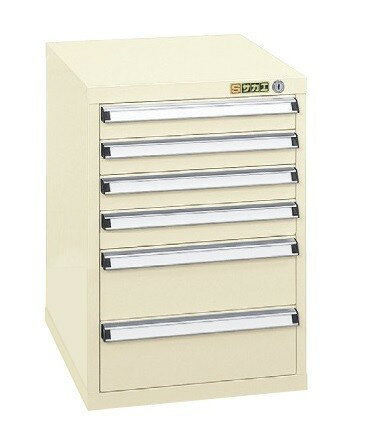 ●外寸：W390×D400×H540mm●カラー：アイボリー●質量：26kg●引出内寸法：H60：W310×D330×H52mm、H120：W310×D330×H112mm●キャスター付移動タイプもあります。●セット内容（付属品）：各引出し...