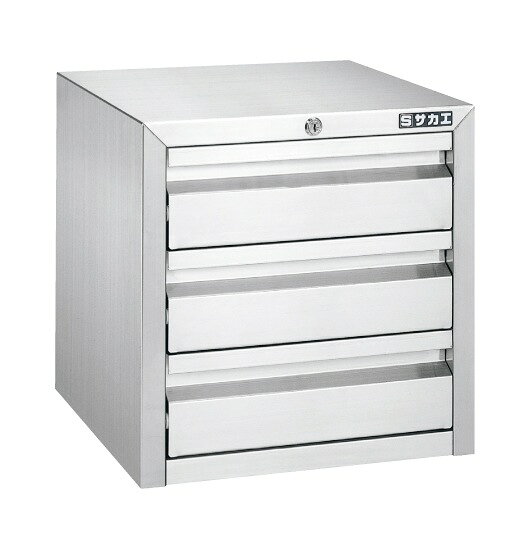 ●外寸：W420×D430×H410mm●質量：19kg●材質：SUS304●引出し内寸：W330×D350×H90mm