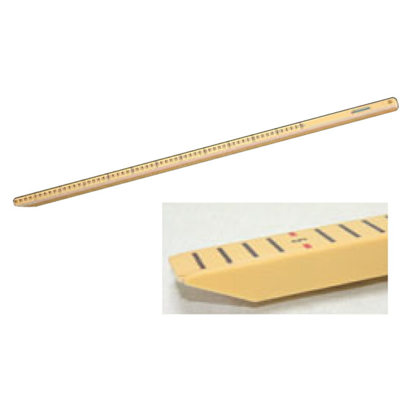 ハセガワ　計量棒 サイズ：全長1000mm 重量：335g 耐熱：90℃ メモリ：80cmまで1cm刻み