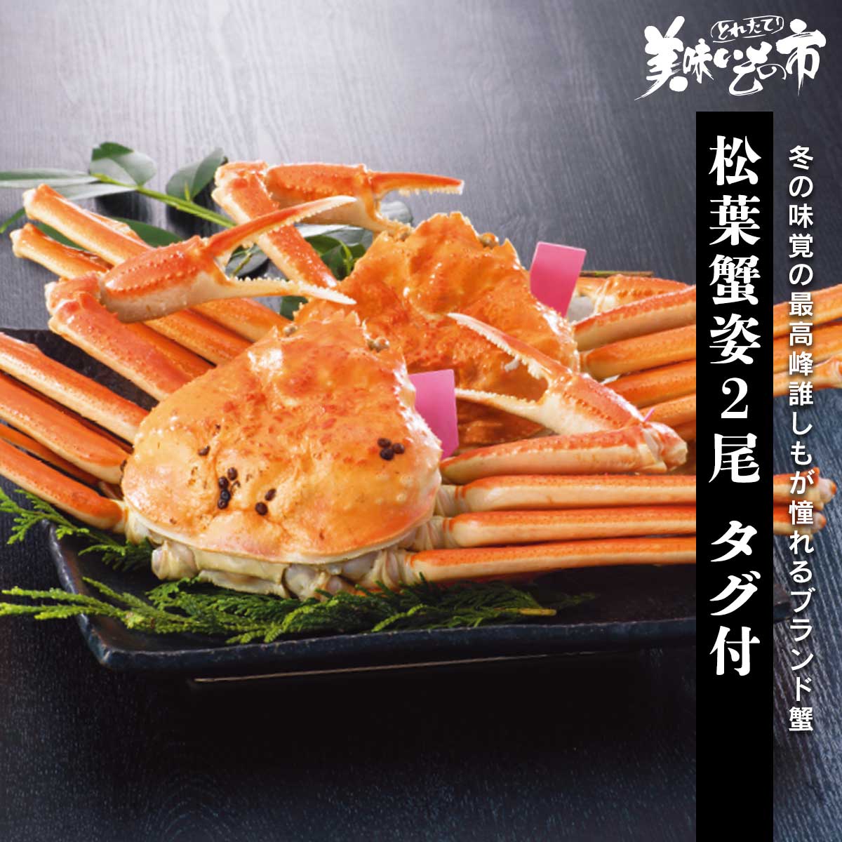 京都や兵庫の日本海側、山陰地方の漁港で水揚げされたオスのズワイ蟹を「松葉蟹」と呼び、大きさや重量など厳しい条件をクリアした蟹のみタグと呼ばれる印を脚に付けて販売されます。その見た目の美しさや美味しさは、きっと年末年始の食卓を華やかに彩ること...