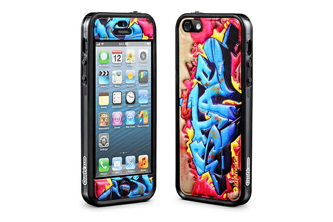 【id America】iPhone SE/5/5S対応3Dクッションシール【Cushi+プラス】 ● 超カワイイ！iPhone SE/5/5S対応の3Dデザインクッションシール【Cushi】に前面用シールとバンパーのセットが登場！● 手に...