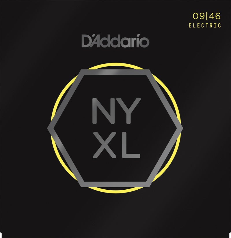 D'Addarioから革新的なエレキギター弦の新製品、NYXLシリーズ弦が登場！従来の製品よりも強度が30%アップ、ピッチの安定性、耐久性ともに大きく進化した次世代の弦です。NYXL0946 NYXLシリーズ .009-.046ゲージ: ....