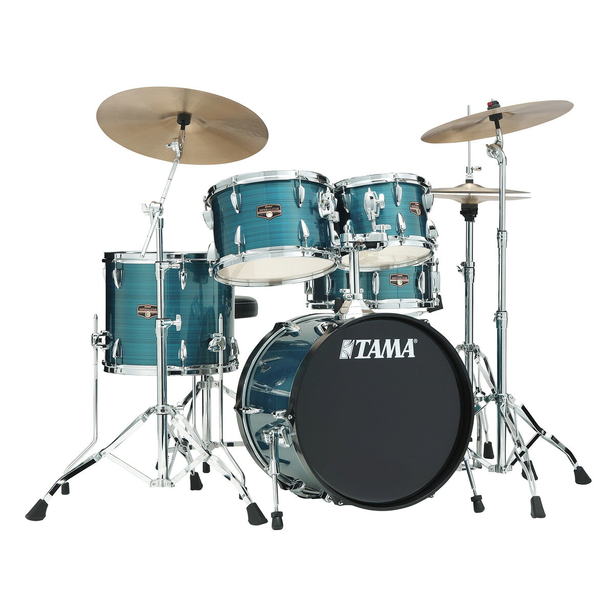 TAMA IMPERIALSTAR -affordable all in one Drum Set ●『これからドラムを始める方に、使いやすく、耐久性に優れたドラムセットを提供すること』。そのために、これまで培ってきたドラム生産や開発のノウ...