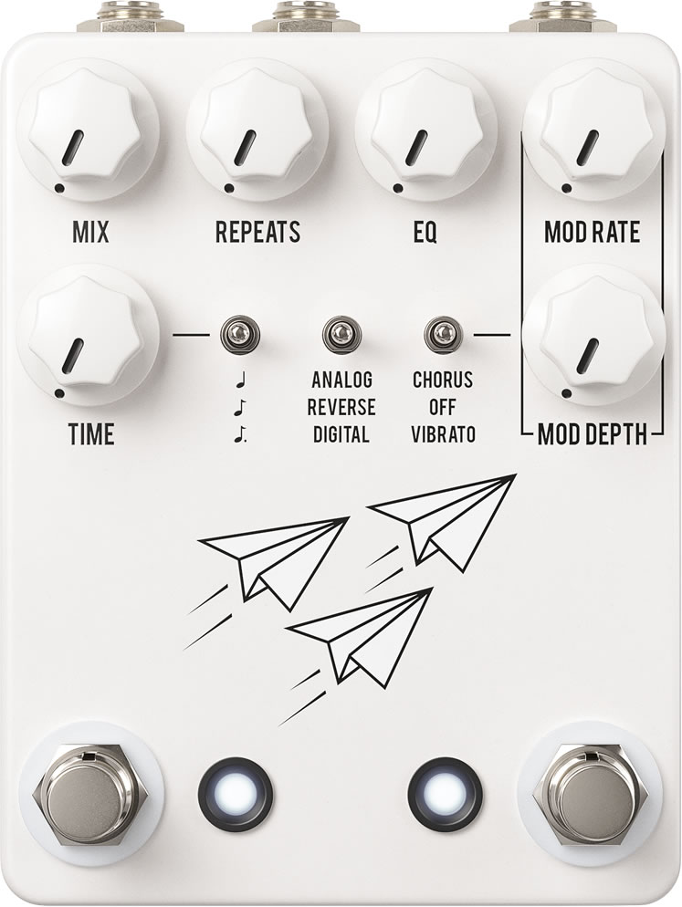 シンプルさを究極まで突き詰めたディレイペダル！ JHS Pedals Flight Delayは、「ディレイに必要なものは全て搭載し、必要でないものは一切搭載しない」という1つのゴールを目指して作られました。複雑なエフェクターが溢れる中、私...
