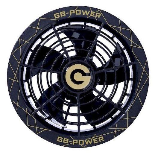 品番：GF1 モーター種類：ブラシレスモーター 対応電圧：DC6V〜28V 羽枚数：5枚 本体サイズ：Φ106×D39mm 重量：98g/個 対応ウェア穴：Φ90mm 付属品：ファンケーブル(FY554D)　