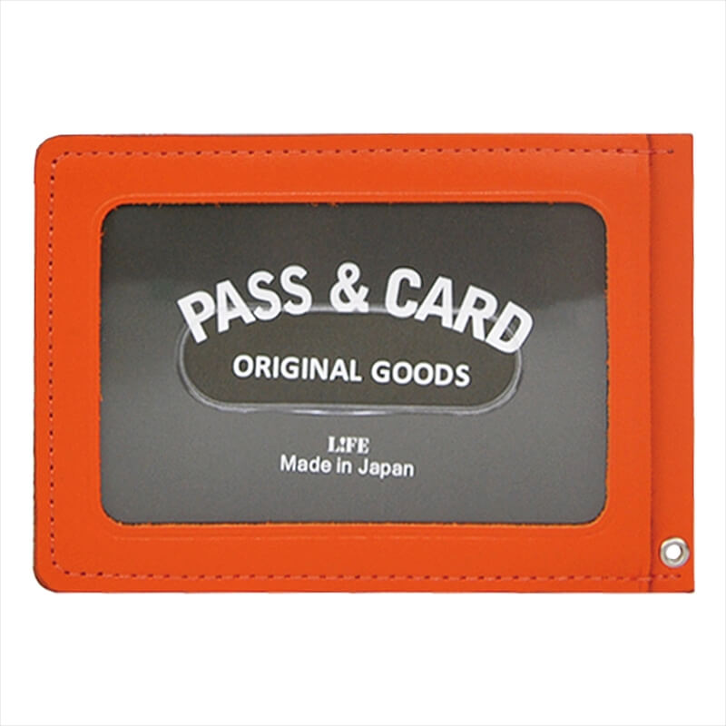 本革片面パスケース。 オレンジ。 サイズ 縦：74mm 横：104mm 【免責事項】 在庫データは定期的に更新しておりますが、一部の商品につきましては 実店舗と在庫を共有しておりますので、ご注文のタイミングによっては 欠品・完売となりご用意...