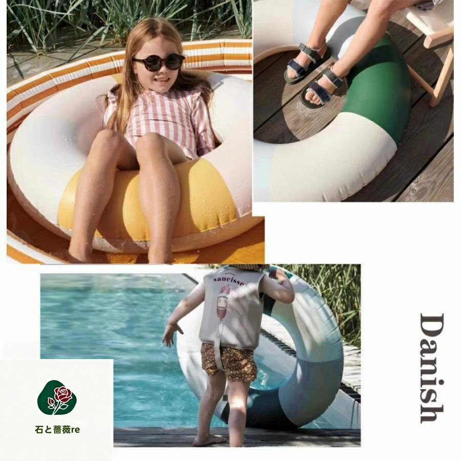 この夏は個性的な浮き輪で夏をENJOY!可愛くてお洒落な写真が撮れる -SNS映えバッチリ！海、プールが楽しくなる形の浮き輪・子供用浮き輪！子供用/浮き輪/うきわ/スイムトレーナー/赤ちゃん/ベビー空気を入れるタイプとなり、持ち運びはコンパ...