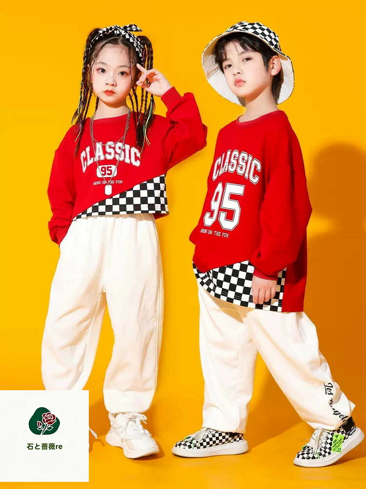 ★商品詳細 注目キーワード： 原宿ストリート系、K-POPのカッコいいヒップホップダンスファッション ダンスのチーム衣装としてや普段着にもおすすめです 豊富なサイズでチームで揃えやすいです 高品質☆格安ダンス衣装ならキッズダンス衣装専門店J...