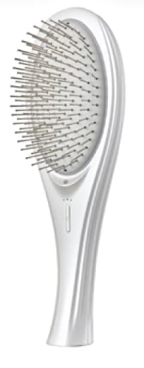 WH41-01-WH WAVEWAVE EMS BrushAir ホワイト こんなお悩みありませんか？ ・髪がパサついてまとまらない ・髪のアレンジに時間がかかる ・ツヤ美髪になりたい！ 髪の違いを実感！ ●サロン級の「赤色LED」で本格ケ...