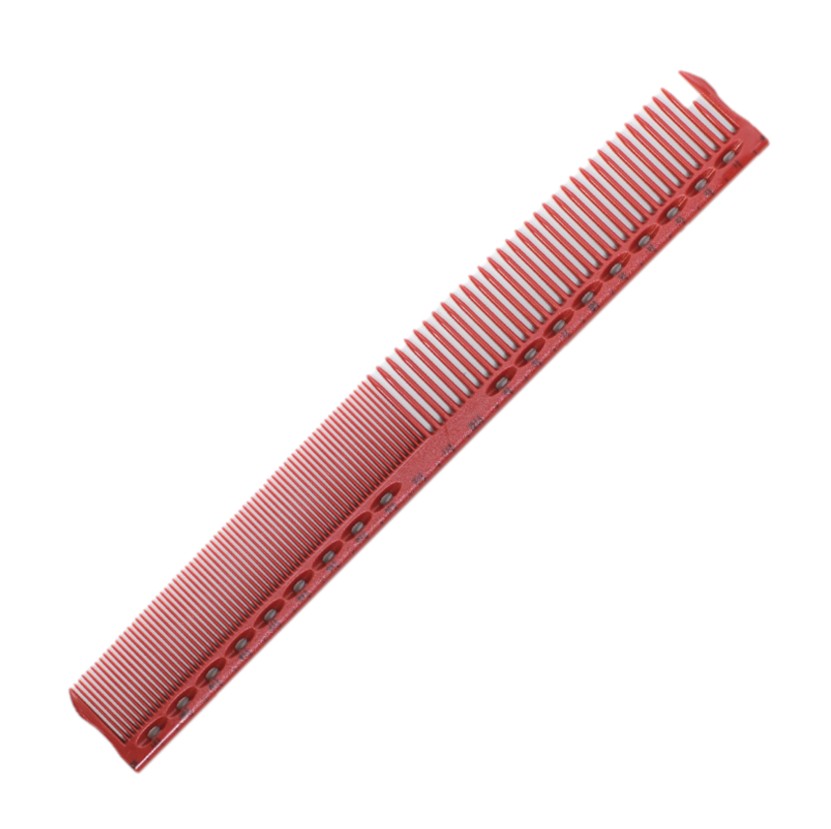 Y.Sパーク カッティングコーム メモリ付 レッド YS-G45 Y.S.PARK Guide Comb 国家試験対応の目盛り付きのカットコーム。 国家試験必須数値である6cm、10cmなどが印字されています。 目盛りはレーザー印字なので消...