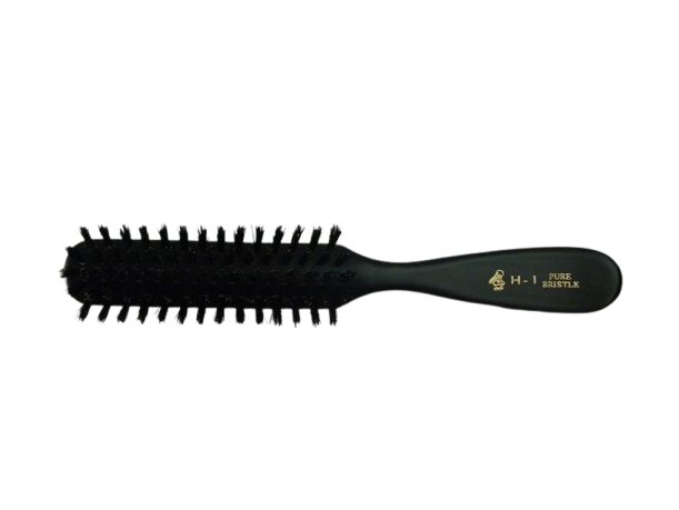 ペリカンヘアブラシ H-1 (シシ毛) 黒檀・猪毛・5行・平型 全長：205mm ■注意事項■ご使用上のご注意 同封されている使用説明書をよくお読みの上ご使用ください。 ■商品は品質改良の為、予告なく仕様を変更する場合がございます。 ■パッ...