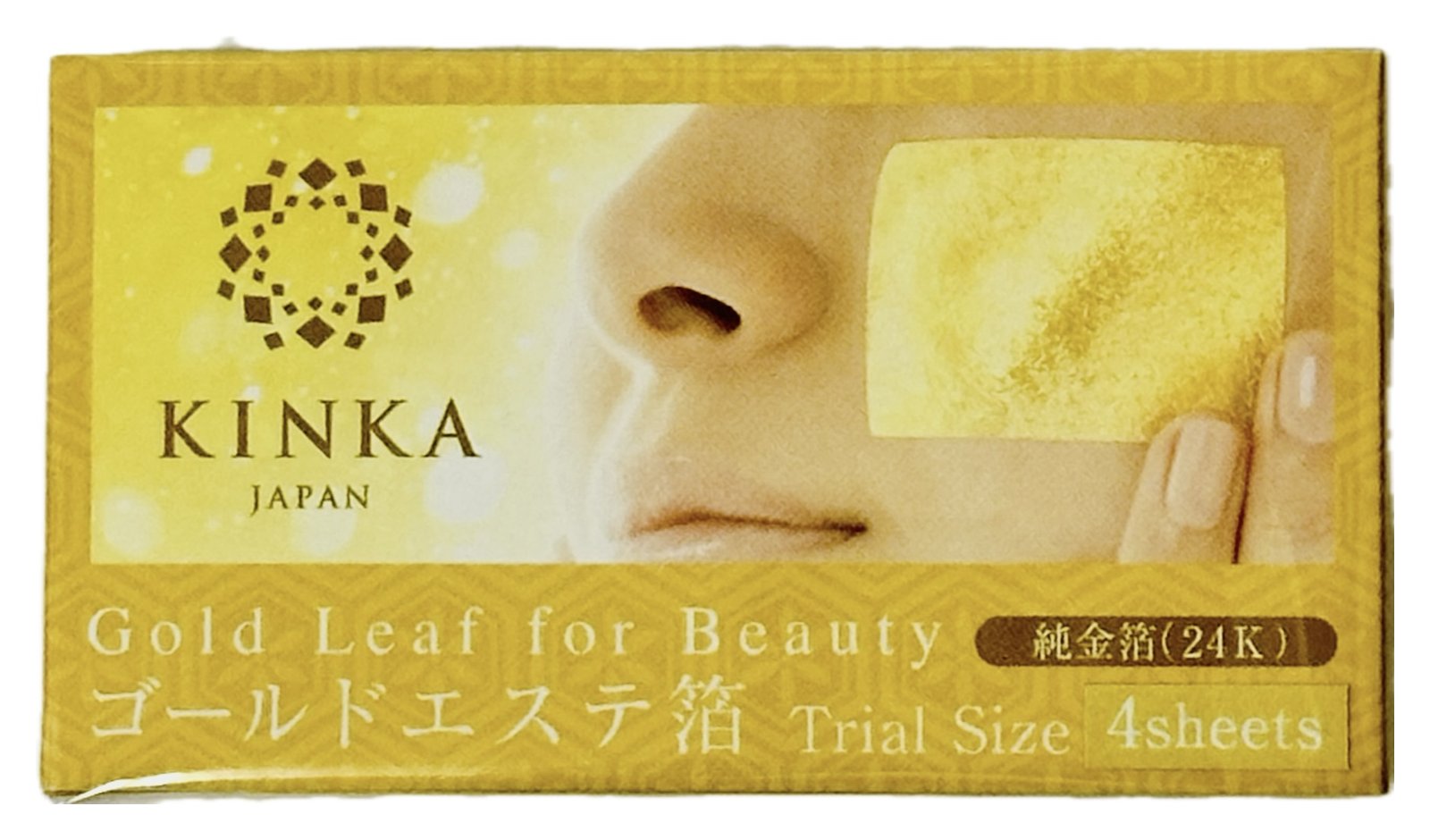 箔一 金華ゴールド エステ箔24K 1/6サイズ 4枚入 C242-002 最高純度の金箔を使い高級エステサロンのようなエステの満足感をご自宅でお試しいただけます。 通常サイズより小さいサイズなので、お気軽に試していただけます。 金箔エステ...