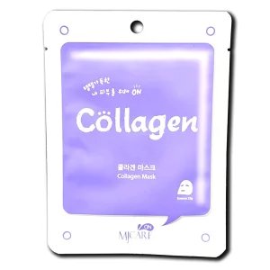 MJ CARE フェイスマスク コラーゲンマスク 1枚入り Collagen Mask 外部の空気を一時的に遮断することによって、 シート内の活性化成分が肌の奥深くまで浸透する様に作られた新しい概念のエッセンスマスクです。 弾力のある肌に!...