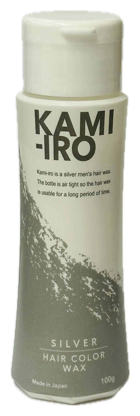KAMI-IRO ヘアカラーワックス 100g シルバー 整髪しながらオシャレな銀色に変える銀髪ワックス。 白髪混じりのヘアや黒髪をおしゃれに銀髪に。 天然由来成分で髪・頭皮に負担をかけずにスタイリングできます。 ■使用法■ 適量を手に取り...