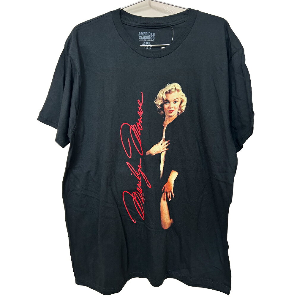 マリリンモンロー Tシャツ ■マリリンモンロー Tシャツの商品説明 アメリカの女優・1950年代のセックスシンボルだったマリリンモンローのTシャツです。 アメリカ正規ライセンス物/アメリカから輸入 ■Lサイズ/着丈77センチ　身幅54センチ...