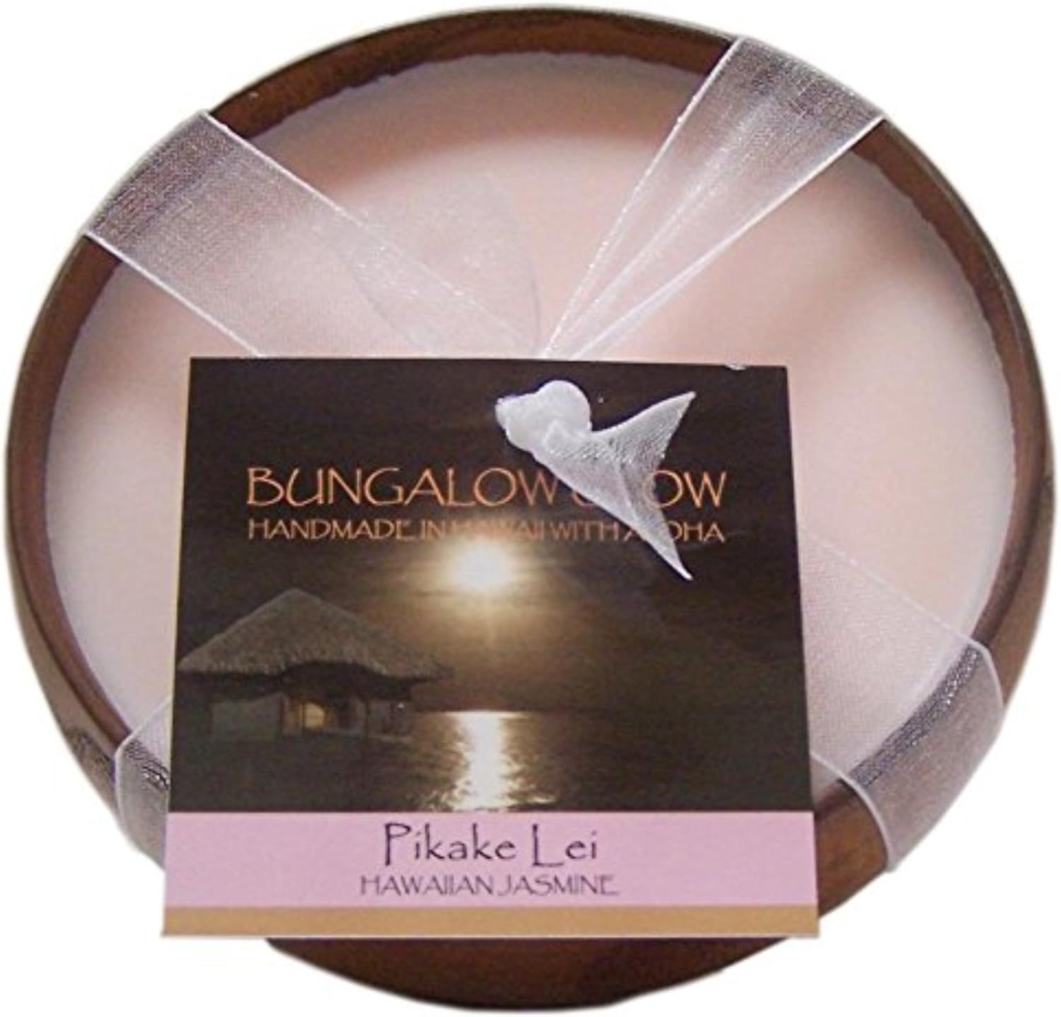 【正規輸入品】 バブルシャック・ハワイ Bubble shack Poi candle ポイキャンドル pikake lei ピカケレイ 220g