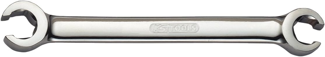 CHROMEplus Open double ring spanner offset 15x17mm