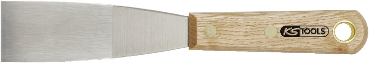 STAINLESS STEEL scraper 38mm wooden handle