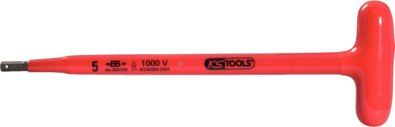 Insulated T-grip hex box spanner 11x200mm