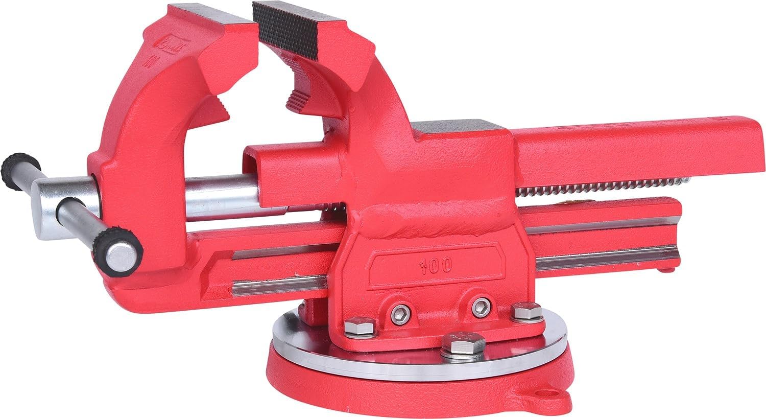 Bench vice with turntable 100 mm