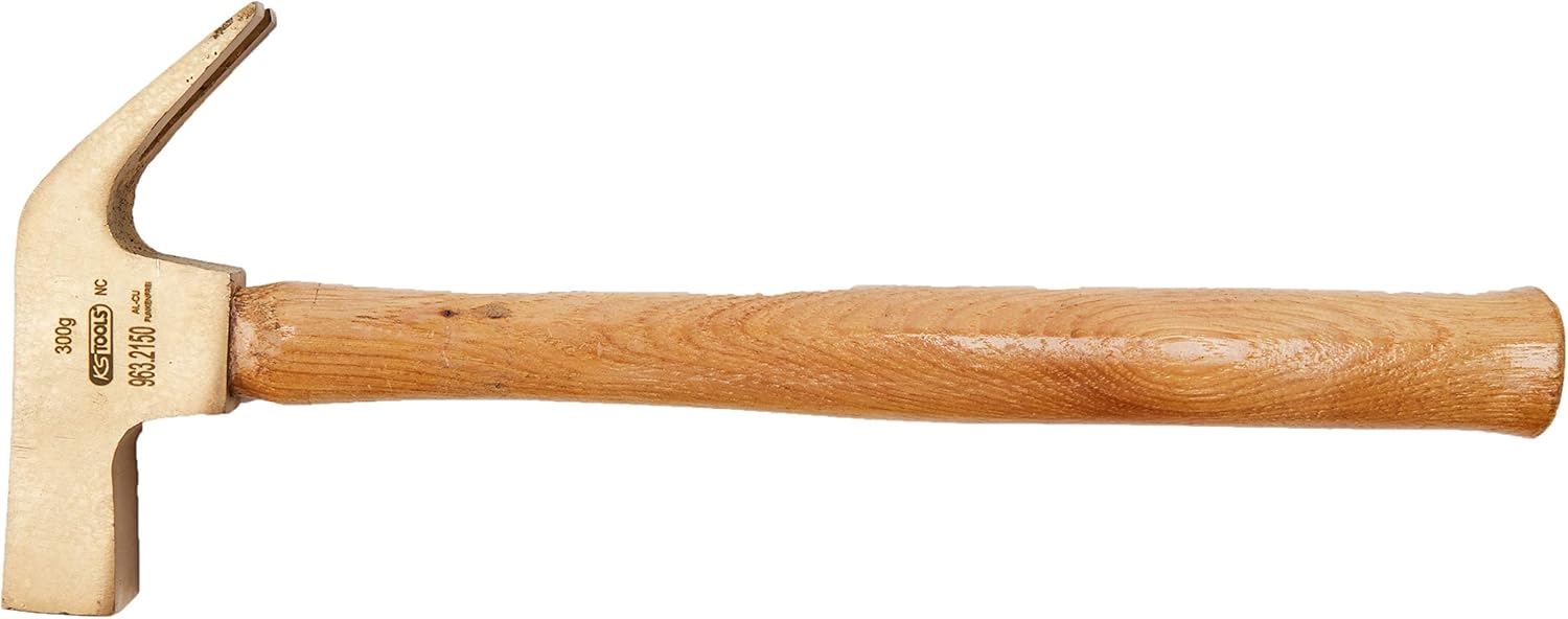BRONZEplus Claw hammer 300 g with hickory handle