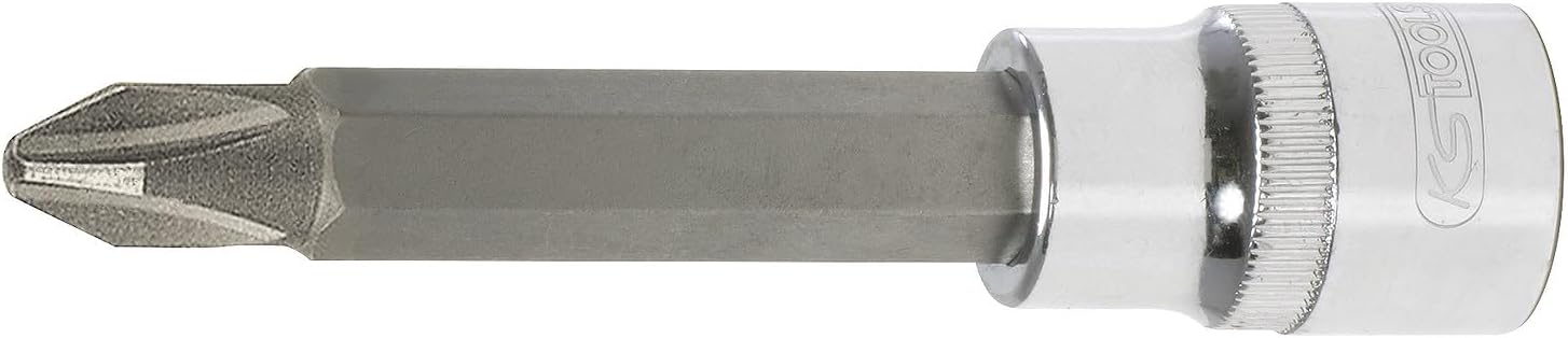 1/2" CHROMEplus Bit socket long PH4