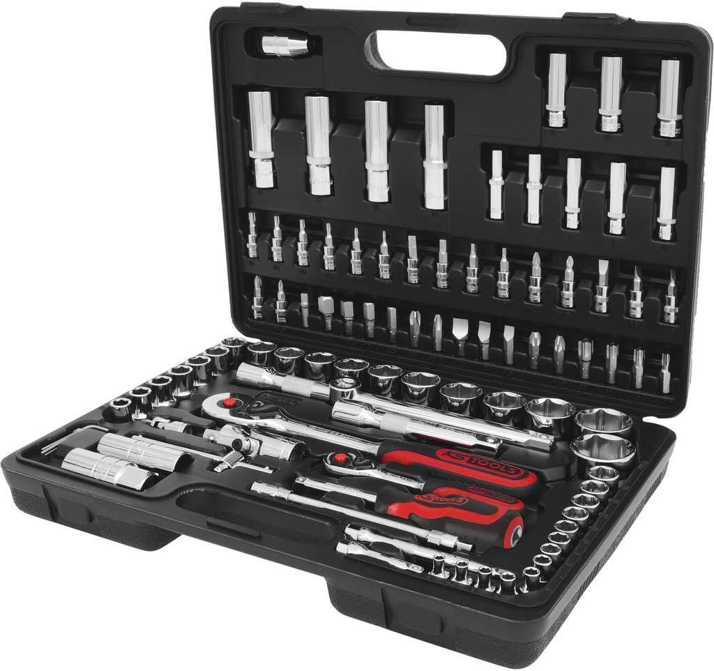 1/4" + 1/2" CHROMEplus Socket set 96 pcs
