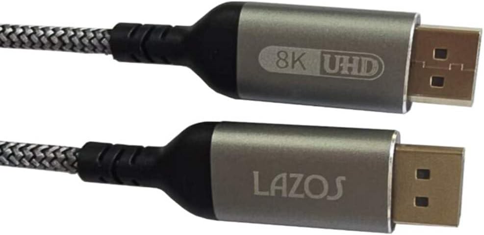 LAZOS(ラソス) Displayport ケーブル L-DPDP-20