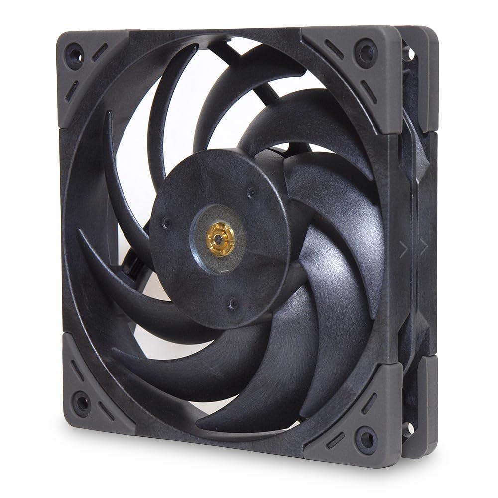 SCYTHE 液晶ポリマー/Nd-Fe-B強力マグネット/金属製ハブフレーム採用「GRAND TORNADO 120 PWM 2000RPM」ケースファン GT1225FD20-P