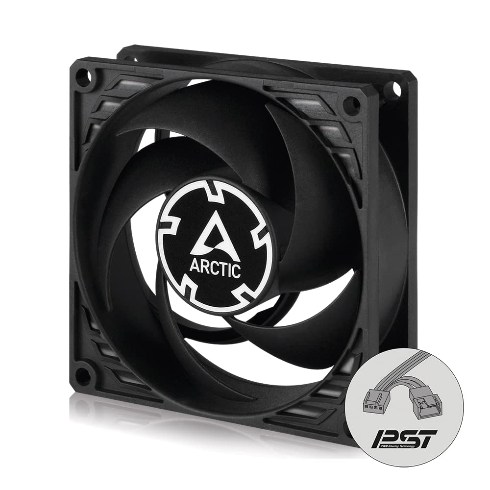 ARCTIC P8 PWM PST 80mmケースファン 増設ケーブル 0dBモード搭載 200~3000rpm ACFAN00150A