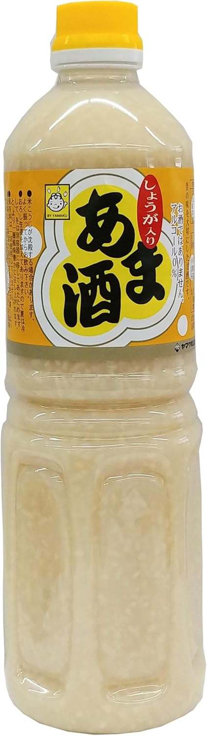 【ケース販売】 明治27年創業 老舗の甘酒【しょうが入り甘酒ボトル】(1000ml×6本)