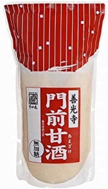 【セット販売】ノンアルコール・ノンシュガー長野県老舗味噌屋が創る甘酒【濃縮タイプ 善光寺　門前甘酒】(300g) ×12パック