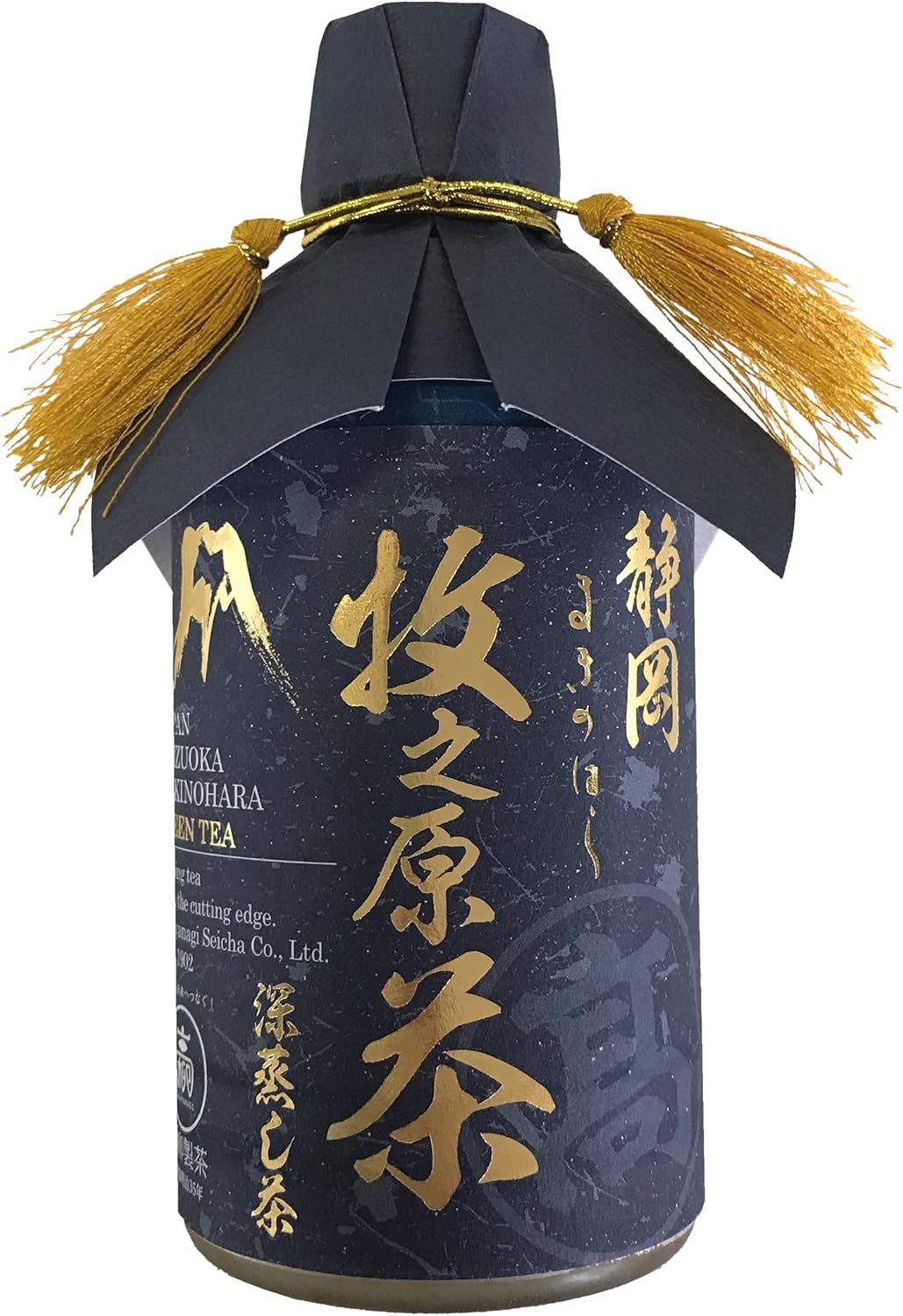 【要賞味期限シール貼付】【高柳製茶】牧之原の「雫茶」 プレミアムペットボトル「やぶきた」 350ml (加飾仕様)