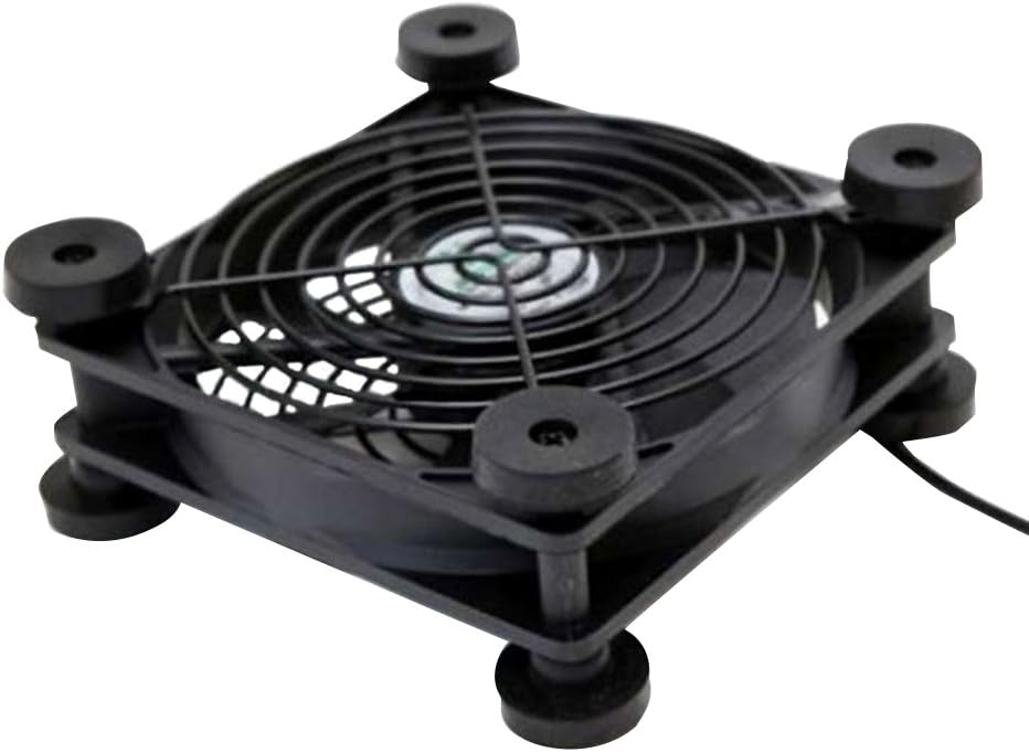 タイムリー USBファン [ 振動吸収ゴム脚（8個）搭載 ] BIGFAN120U-FOOT
