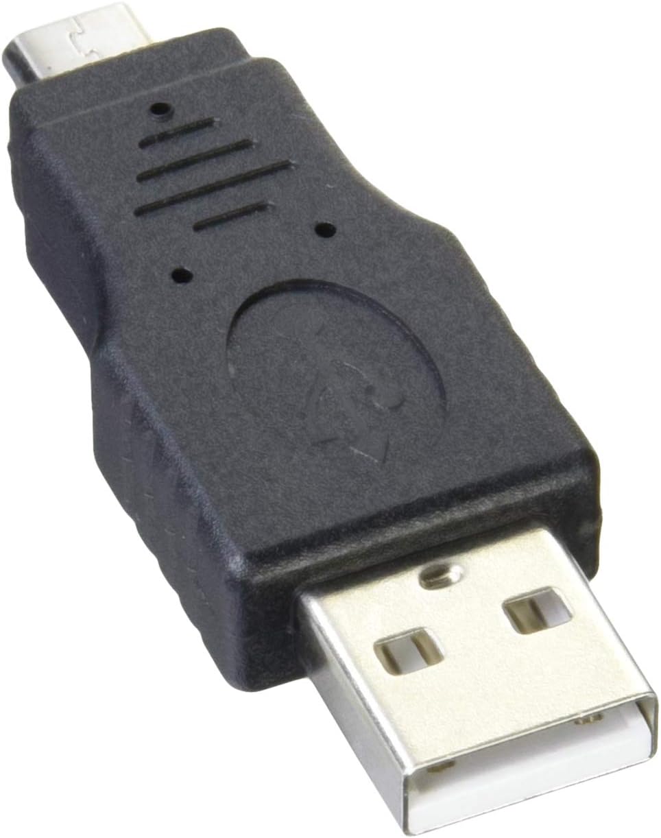グルービー USB2.0変換アダプタ [ microB（オス） - A（オス） ] データ転送/充電対応 GM-UH010
