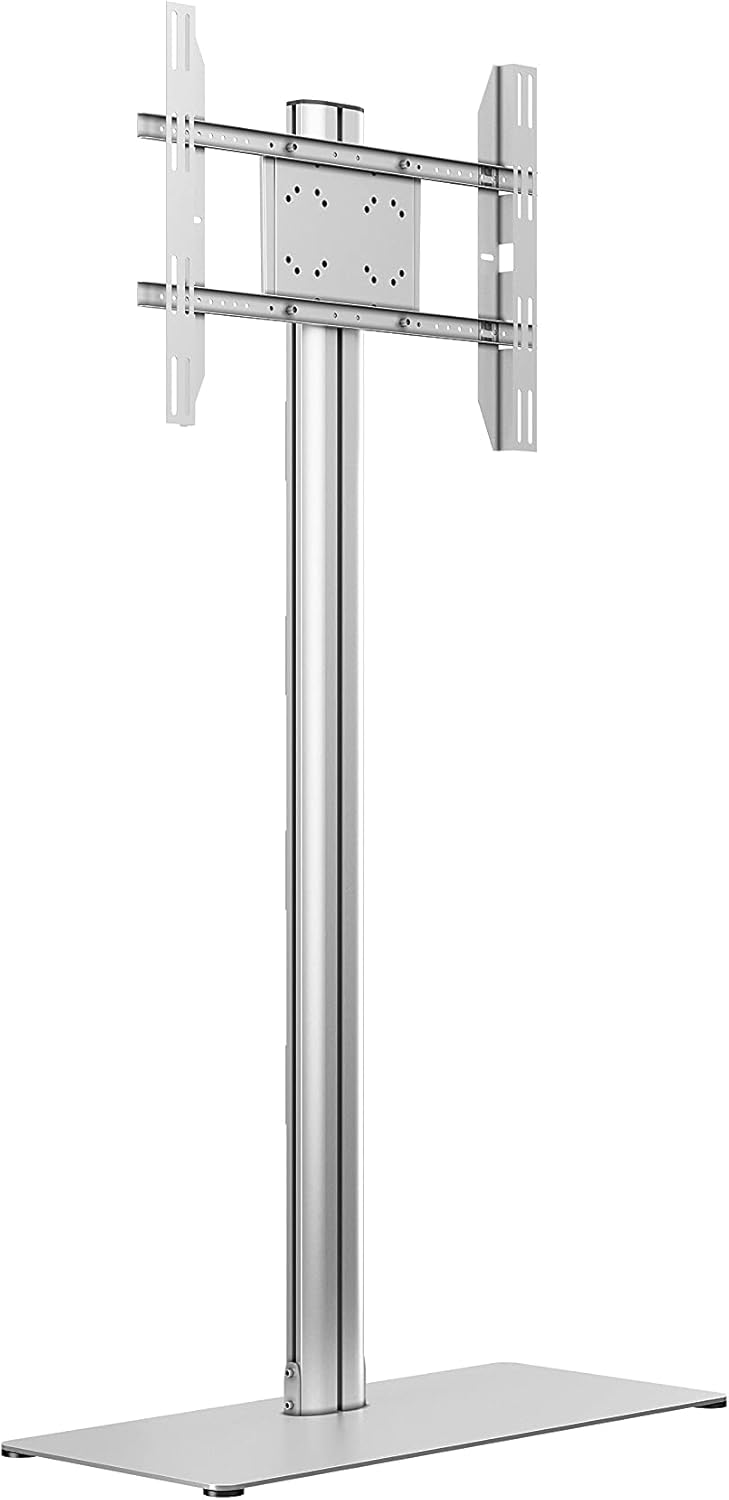 Multibrackets M 液晶画面 電子掲示板 展示用据置スタンド 180 シングルピラー 底板付きシルバー 2418