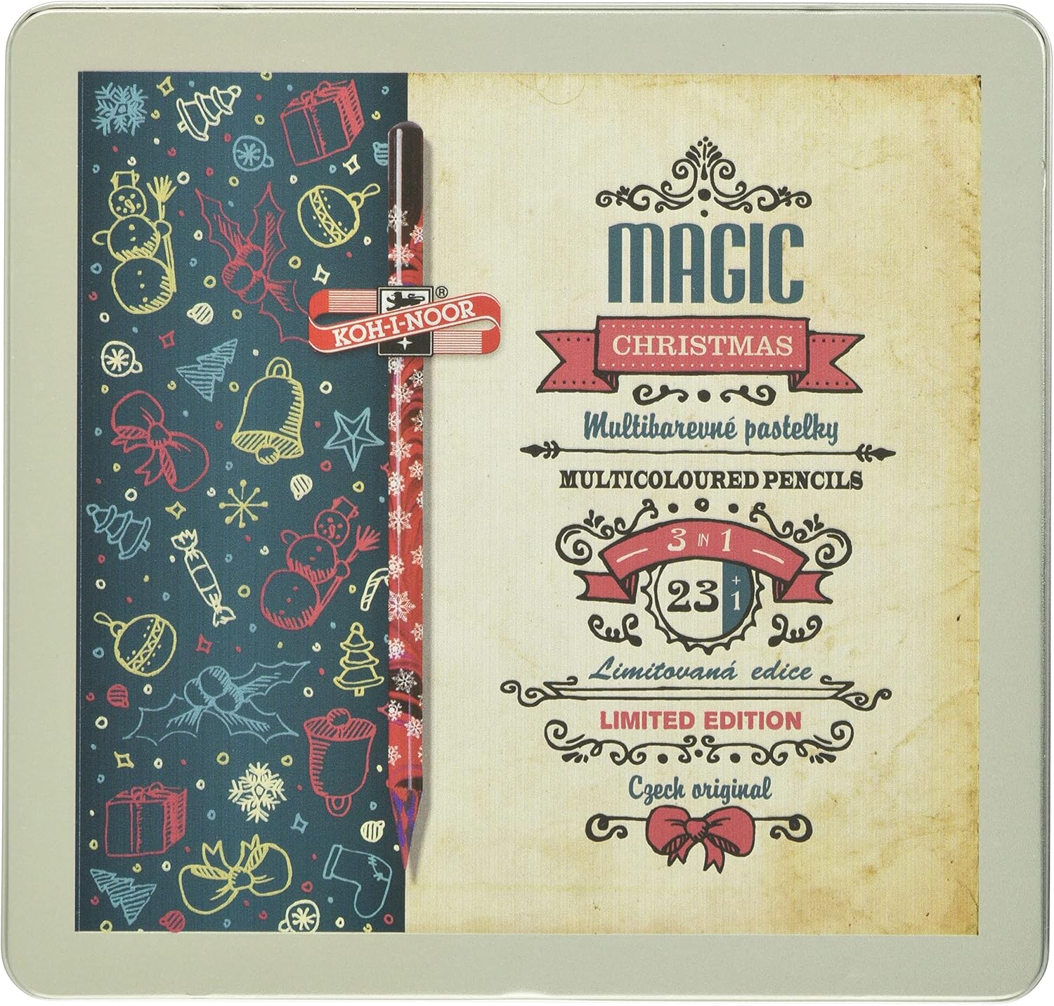 KOH-I-NOOR(コヒノール) セット ウッドレス カラー MAGIC 鉛筆 8774 23+1 24 in SET 8774024005PL