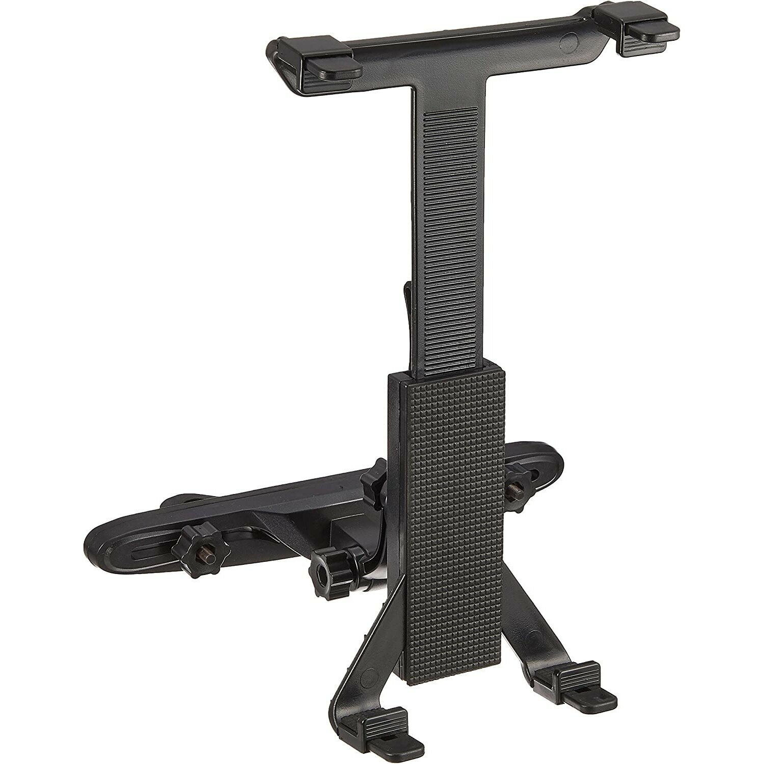 7型~11型各社タブレットなどに対応。 ホルダー部分は360度回転でき、縦置きも横置きもOK。 ヘッドレストに引っ掛けるだけで簡単に取付、特別な工具は一切不要です。 ヘッドレストに取り付けて、後部座席でiPad miniやタブレットPCを手...