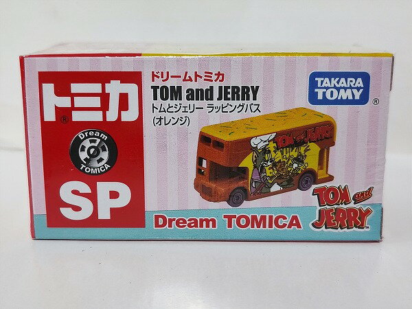 ドリームトミカに「トムとジェリー」のラッピングバスが登場！ 「トムとジェリー」のレトロなポスターアートやコミックアートがラッピングされたトミカです。 商品内容 本体(1) メーカー希望小売価格800円（税抜） 発売日 :2025年4月19日...