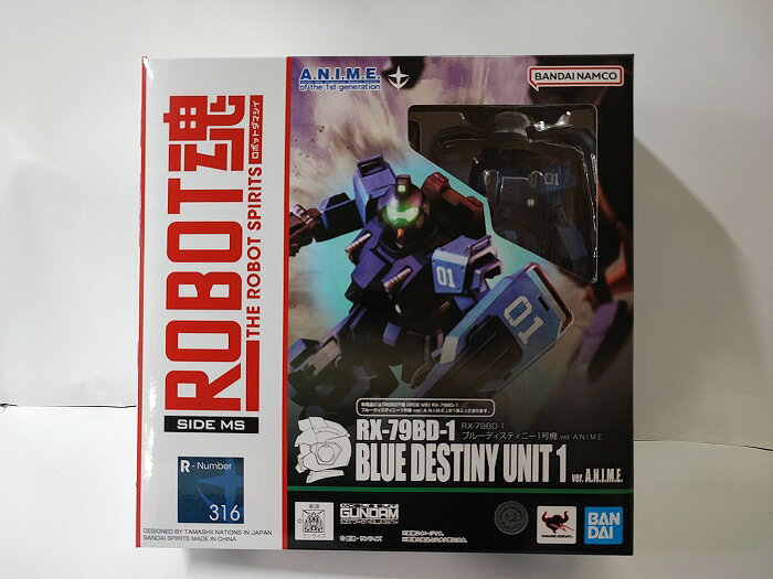 『機動戦士ガンダム外伝 THE BLUE DESTINY』より EXAMシステムを搭載したブルーディスティニー1号機が、 特徴的な有線ミサイルやEXAM発動エフェクトと共に ver. A.N.I.M.E.に登場！ 全高 約125mm 材質 ...