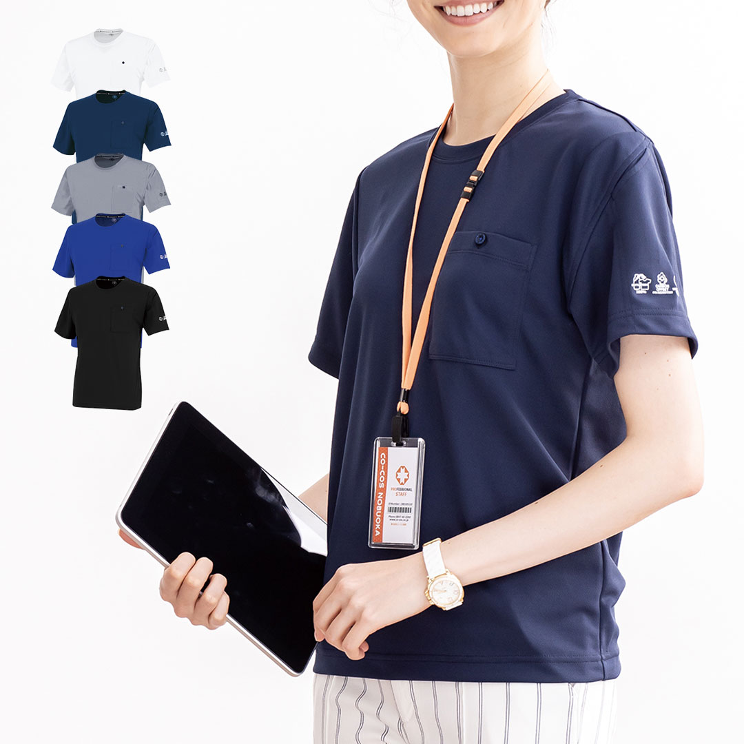 商品説明 ★再生PET使用素材100% ★環境配慮型の「ボトルテック」シリーズ ★程よいシルエットのサイズ感で着心地も抜群 ディティール エコ素材 吸汗速乾 汗ジミ防止 UVカット 転写プリント（ボトルテック、カーボンオフセット、エコマーク...