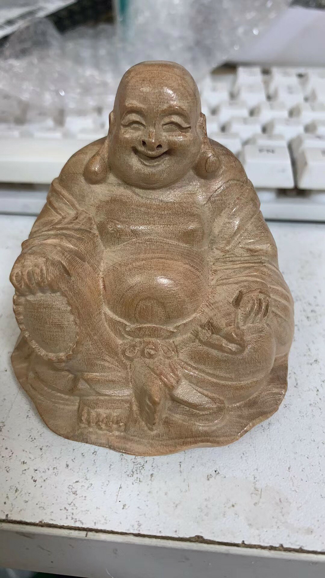 カラー：写真色 ★素材：木 ★サイズ：高さ7.8cm 幅8cm ※素人採寸の為、誤差が生じる場合がございます。ご了承下さいお願いします。 ★商品写真はできる限り実物の色に近づけるよう加工しておりますが、お客様のお使いのモニター設定、お部屋の...