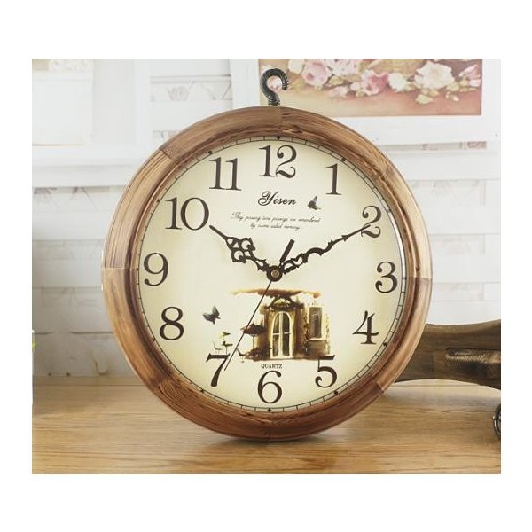 商品詳細 ●材質：木 ●サイズ：48*42cm ●重さ：1.5kg 注意：電池を含まないご使用方法に関するお問い合わせはこちらの商品に関しましてはノーサポートとなっております。ご了承の上お買い求めくださいませ。 *こちらの商品は輸入商品とな...