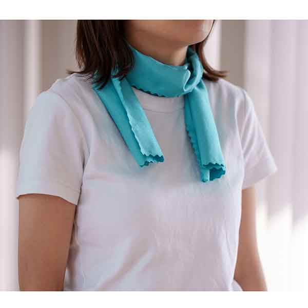 　☆☆☆ 商品詳細 ☆☆☆ ●商品サイズ／200×980mm ●カラー／ホワイト・グリーン ●素材／ポリエステル90％・ナイロン10% ●個装形態／台紙付ポリ入り