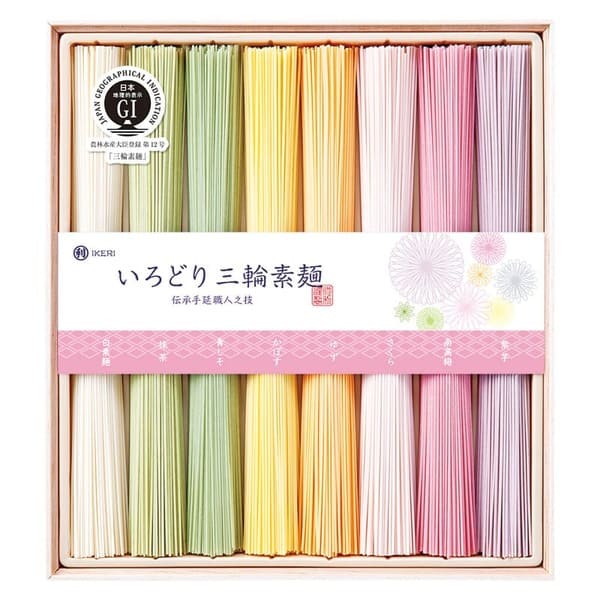 　　☆☆☆ 商品詳細 ☆☆☆ ●木箱入／約212×198×37mm ●内容／白（50g）・柚子（50g）・桜（50g）・梅（50g）・紫芋（50g）・抹茶（50g）・青しそ（50g）・カボス（50g）×各1 ●アレルゲン／小麦