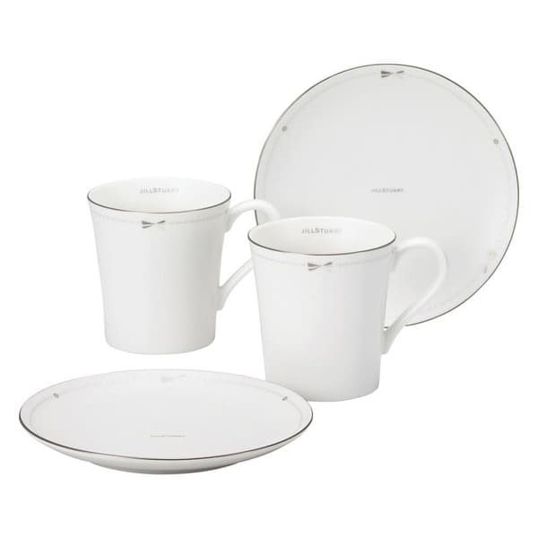 　　☆☆☆ 商品詳細 ☆☆☆ ●化粧箱／約210×295×95mm ●材質／磁器 ●内容／マグ（約300ml）（約φ86×91mm）・プレート（約φ163×18mm）×各2 ●重量／約1.1kg ●原産国／日本製