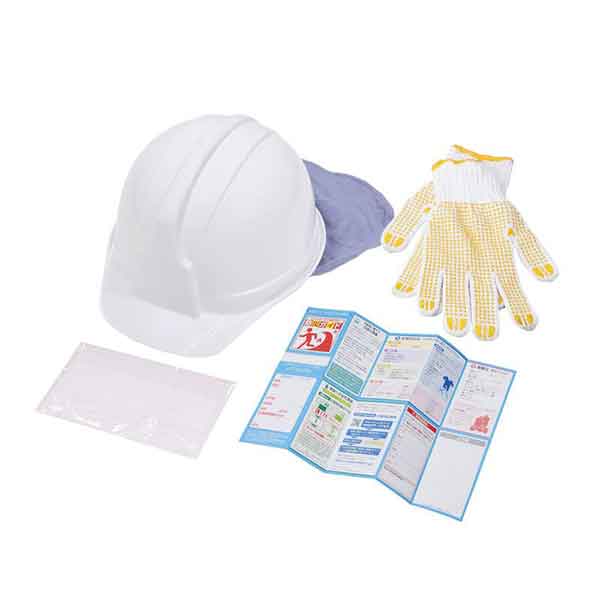 　　☆☆☆ 商品詳細 ☆☆☆ ●商品サイズ／270×220×150 フリーサイズ(54〜60cm) ●箱サイズ／280×225×180mm ●重さ／625g ●材質／ヘルメット(ABS樹脂、ポリエチレン、綿) ●内容／防災用ヘルメット(たれ...